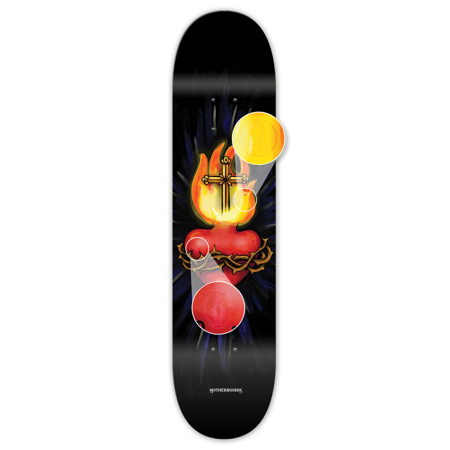 Sacred Heart of Jesus Complete Skateboard 8.0 Steep – Motherboards